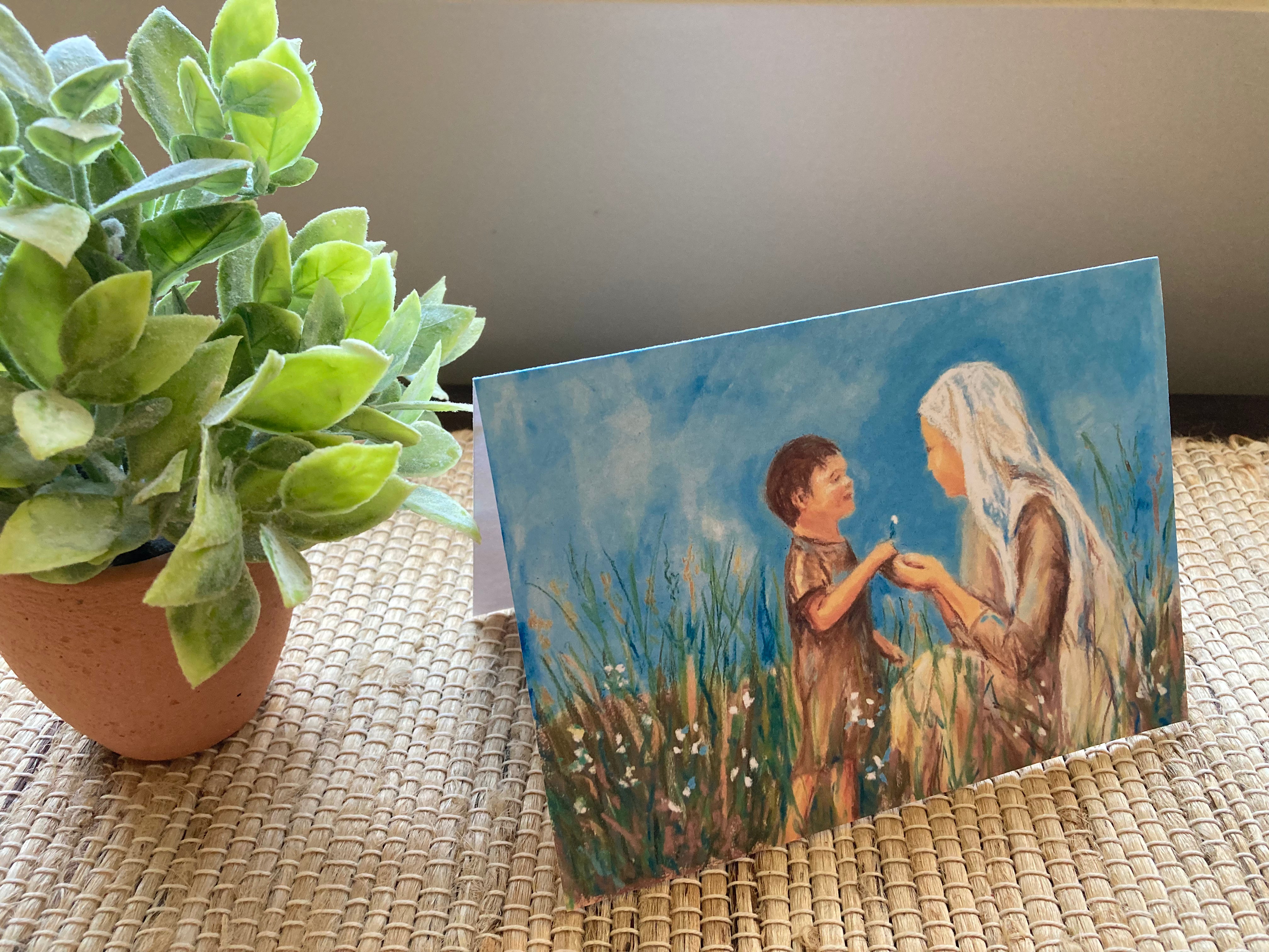 Mother's day card – Art and Contemplation