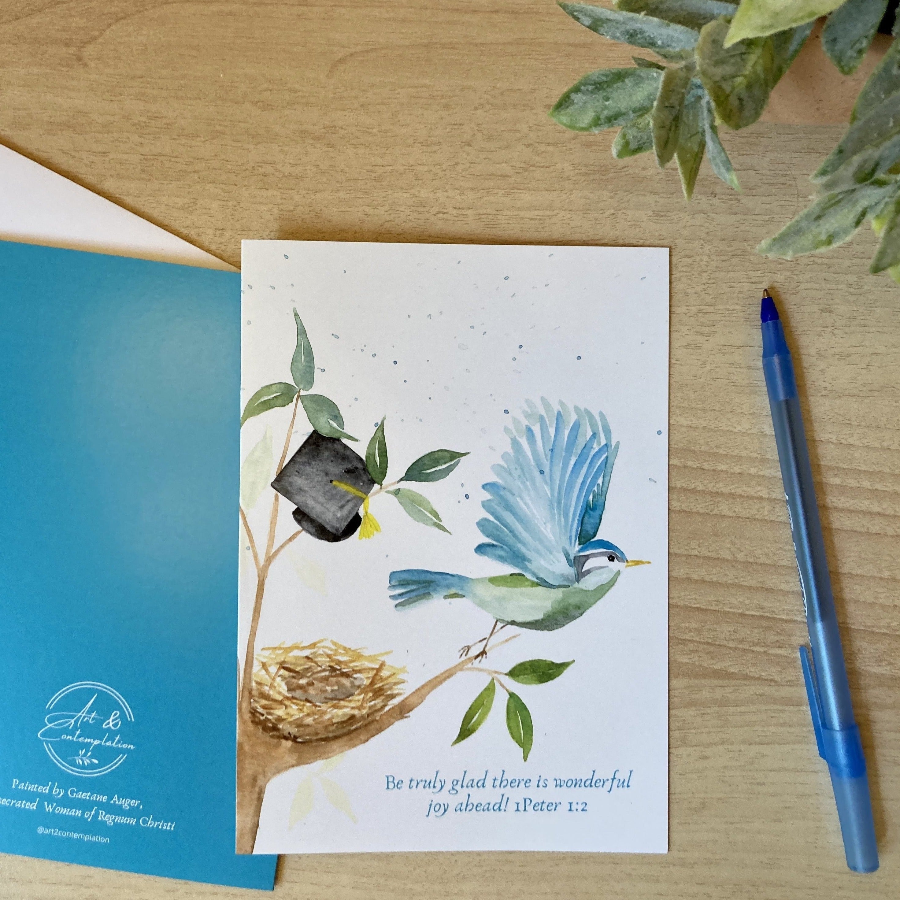 Graduation Card – Art and Contemplation