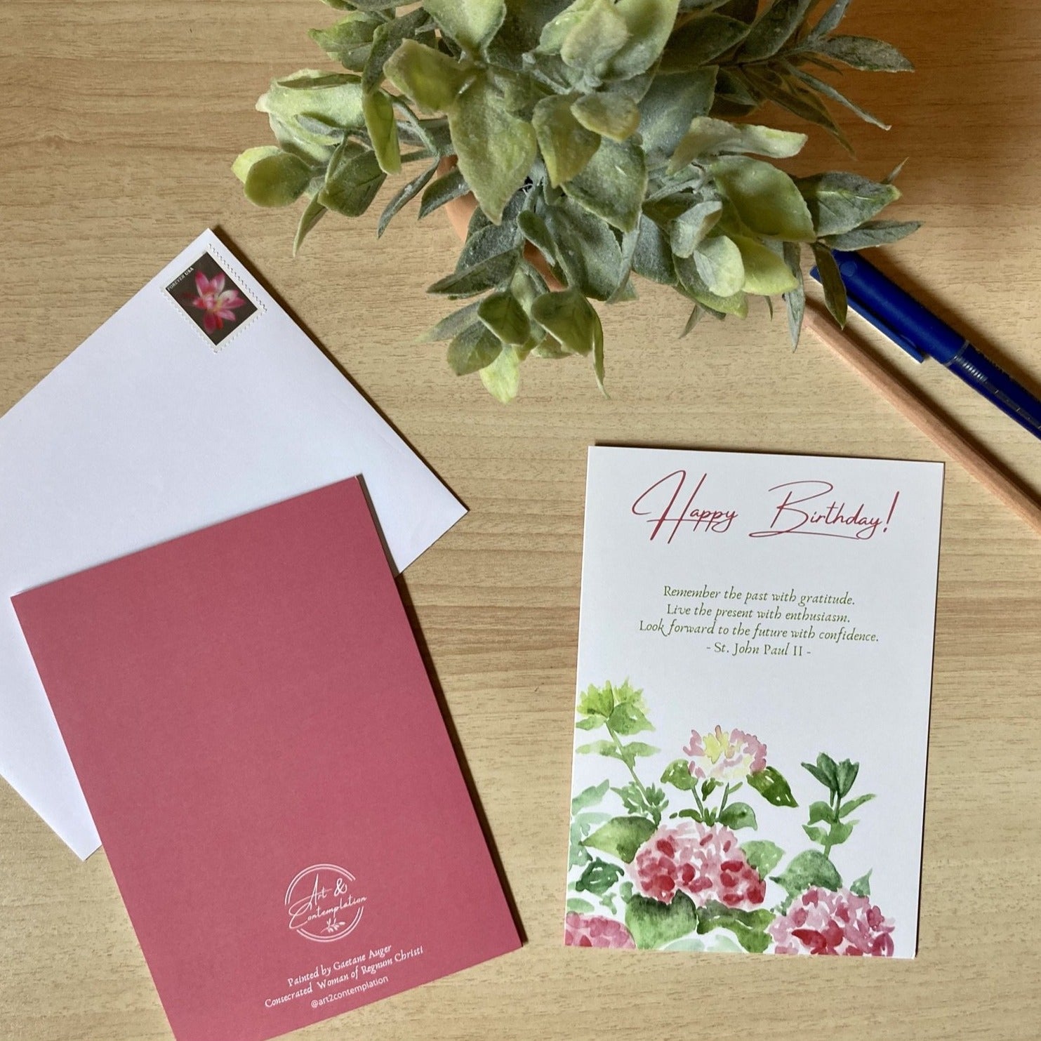 Birthday Cards – Art and Contemplation